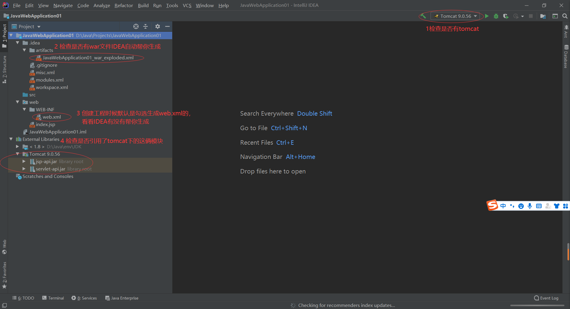 IDEA创建web工程+tomcat配置_web facet resources are not-CSDN博客