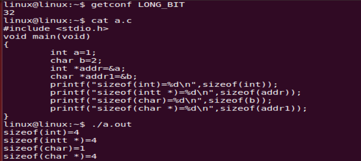 查看Linux系统是位数，64位机器上的int大小问题_64位int-CSDN博客