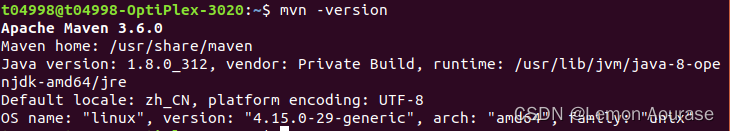 【Ubuntu】Ubuntu系统安装maven及本地仓库设置_ubuntu mvn-CSDN博客