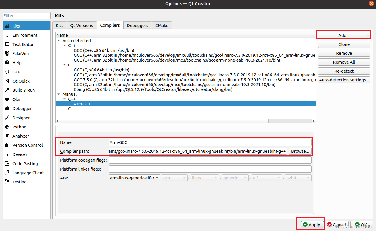 i.MX6ULL应用移植 | 移植Qt 5.12.9到imx6ull并搭建qt creator开发环境_im6ull nes模拟器移植-CSDN博客
