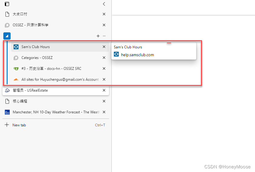 Edge 提供了标签分组功能_edge标签组-CSDN博客