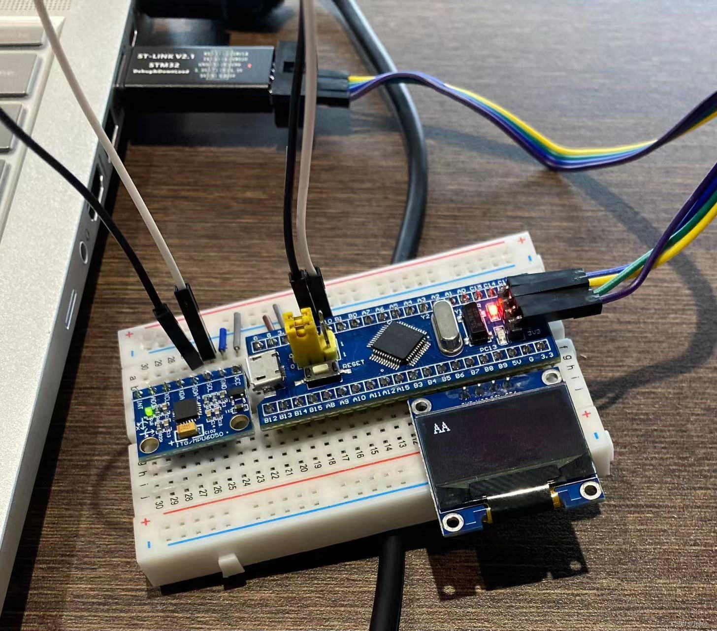STM32学习笔记（二十）- I2C软件读写 实现MPU6050姿态测量_mpu6050 初始化-CSDN博客