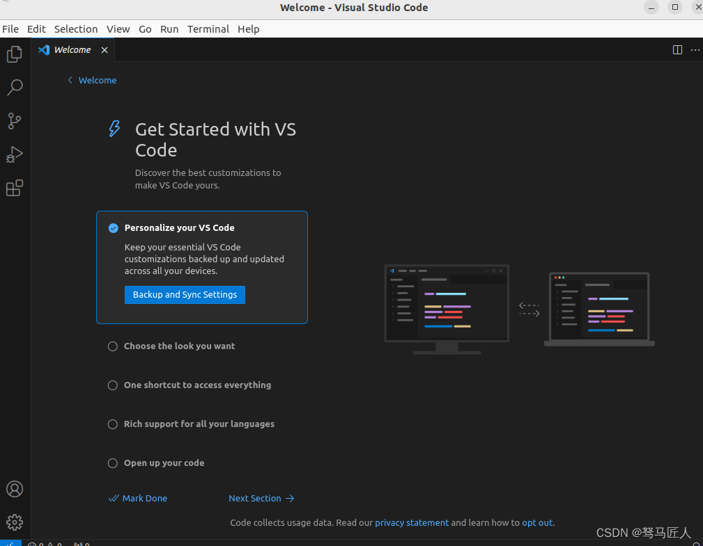 ubuntu22安装VSCode进行ROS2开发配置_vscode配置ros2环境-CSDN博客