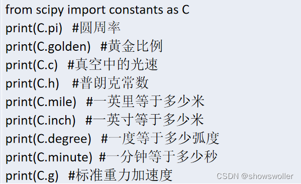 【数据分析与可视化】scipy中常用函数及线性代数基本运算讲解(附源码 超详细) Csdn博客