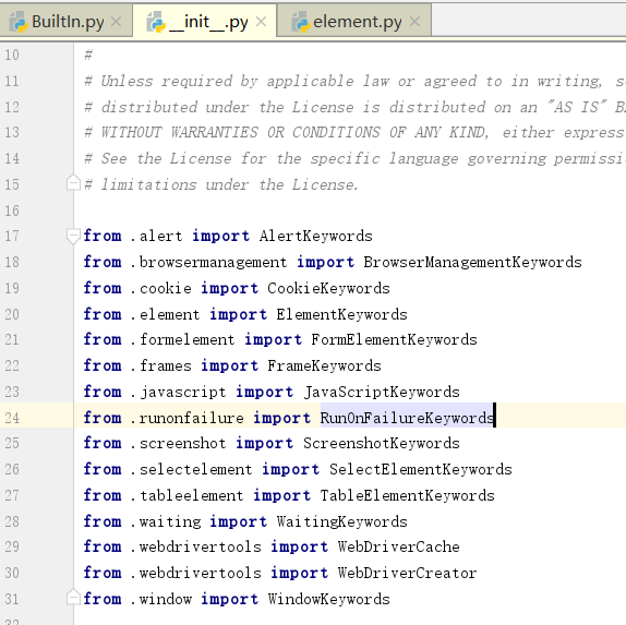 （基于python3）+ 在pycharm中编写及运行robot脚本_pycharm跳转robot关键字-CSDN博客