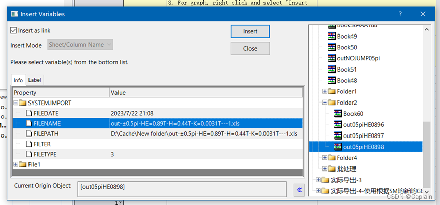 Origin-分析模板和批处理-使用教程_origin使用模板-CSDN博客