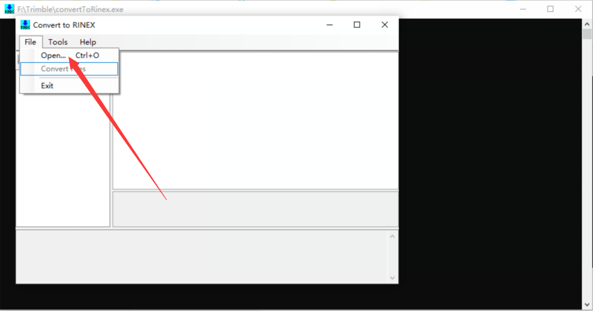convertToRinex批处理(Trimble GNSS原始观测数据格式转换)_convert to rinex-CSDN博客