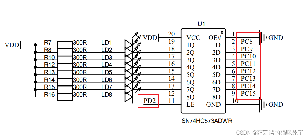 蓝桥杯嵌入式基础模块——GPIO的使用（新板）STM32G431（HAL库开发）_stm32cubemx的例程选择器包括蓝桥杯嵌入式开发板么?-CSDN博客