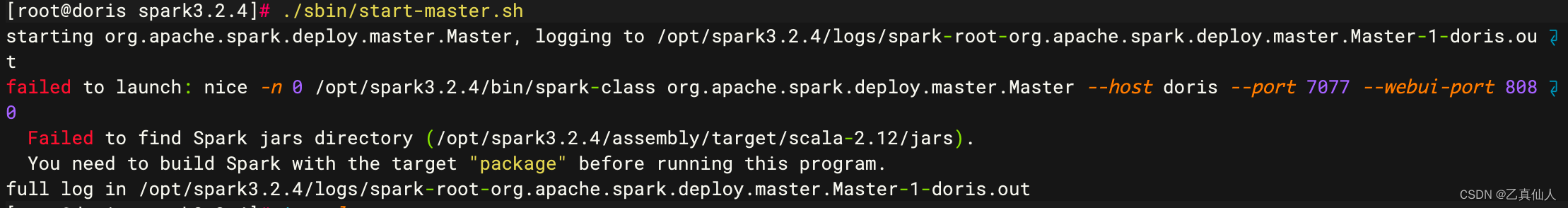 Apache Doris Spark Load快速体验之spark部署(1)doris有必要用spark吗 Csdn博客