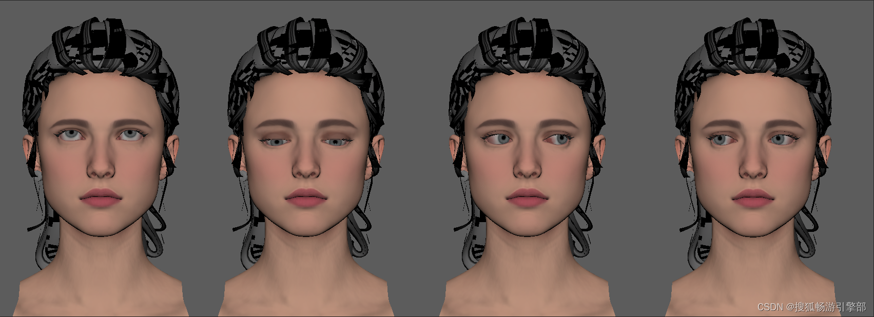 渲染TA实战：角色表情制作工艺技术简析_au 单元 bs-CSDN博客
