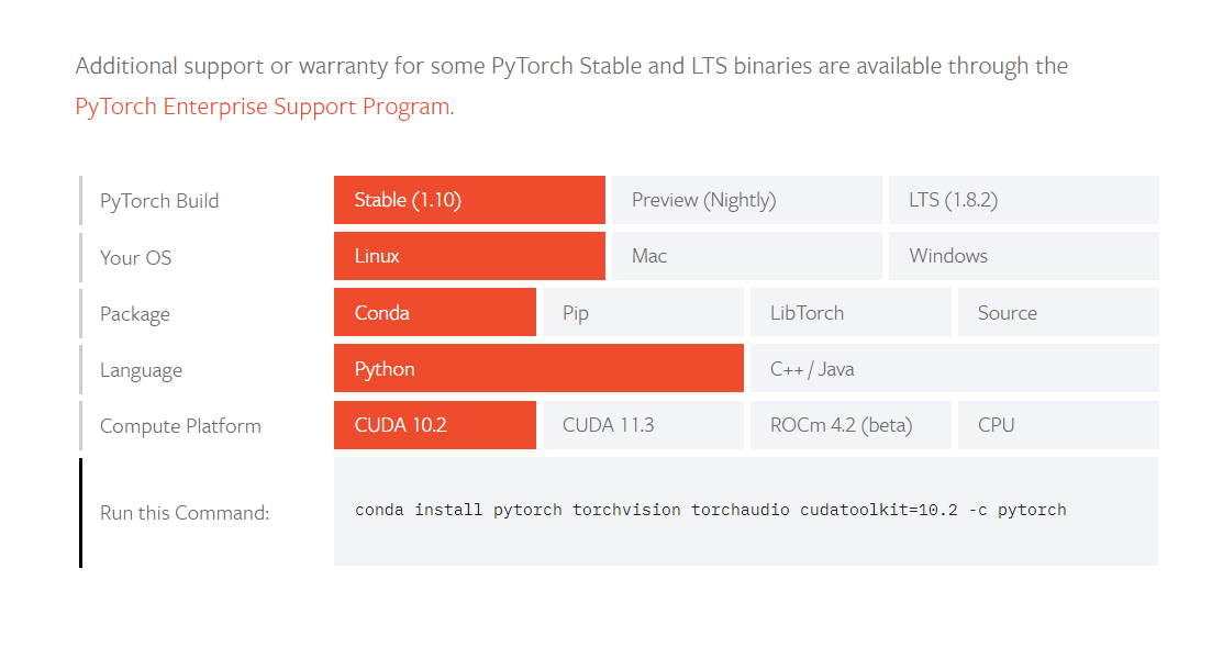 Ubuntu系统下搭建pytorch1.2gpu版本的环境_ubuntu 安装pytorch1.2-CSDN博客