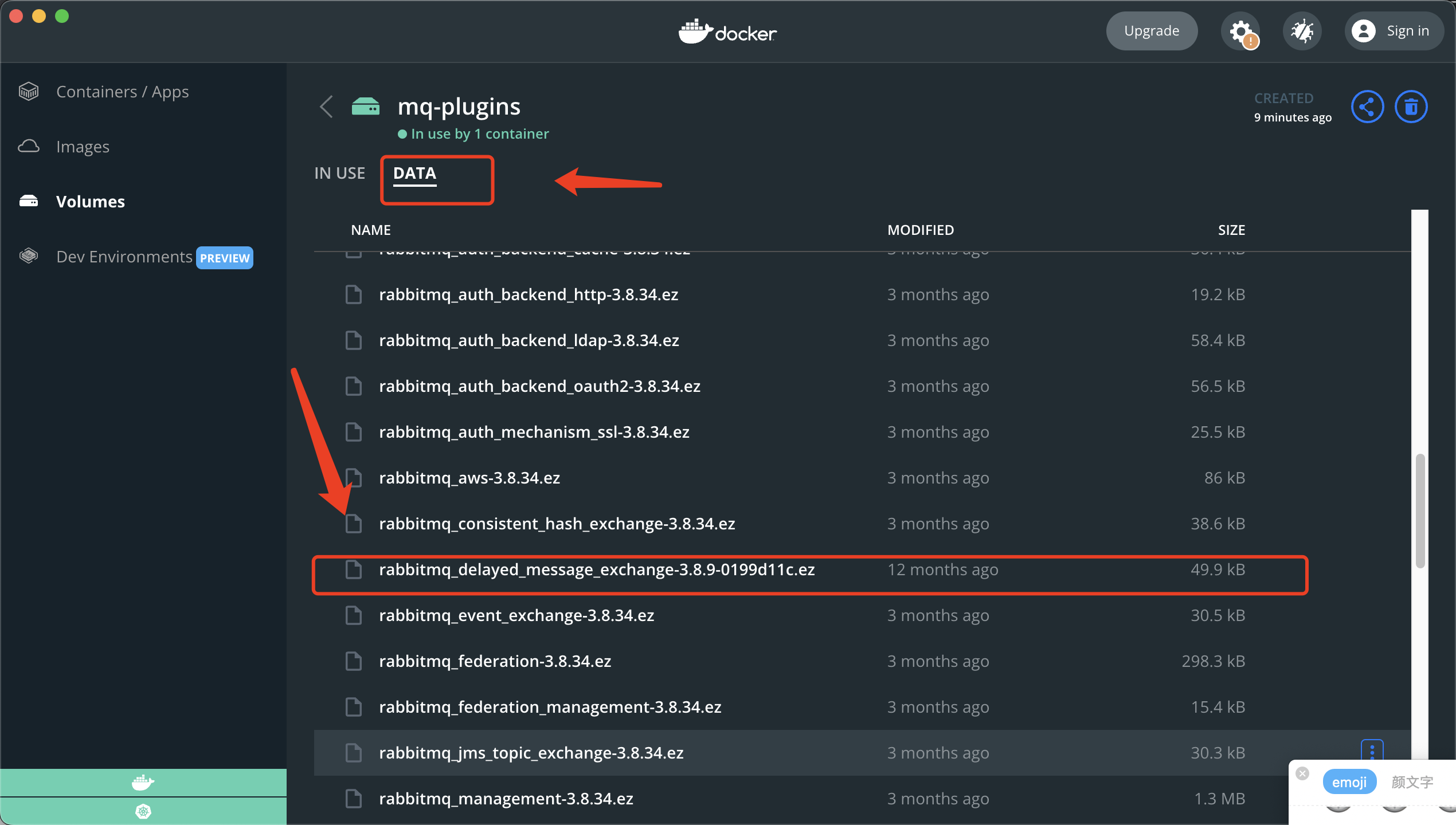 docker中安装RabbitMQ(DelayExchange)插件_docker rabbitmq 安装死信队列插件-CSDN博客