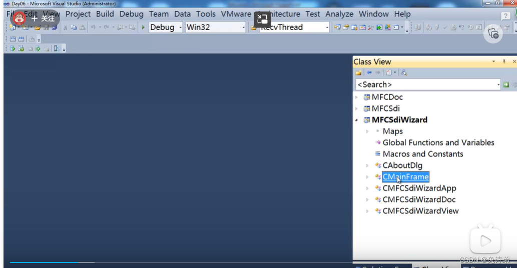 多文档视图架构之MFC-CSDN博客