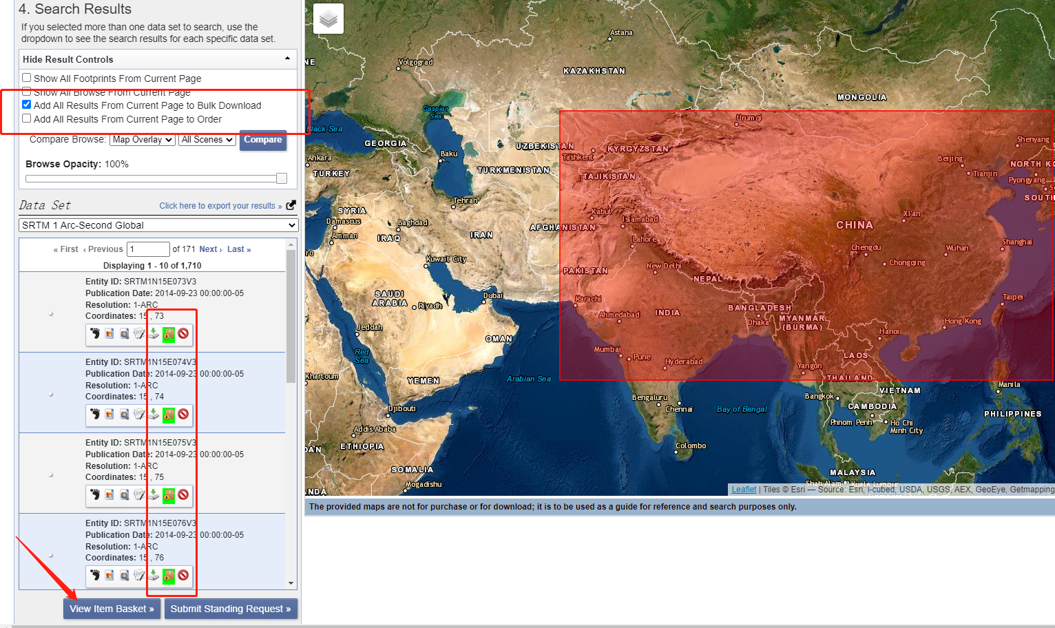 USGS网站中STRM DEM数据批量下载_strm数据下载-CSDN博客