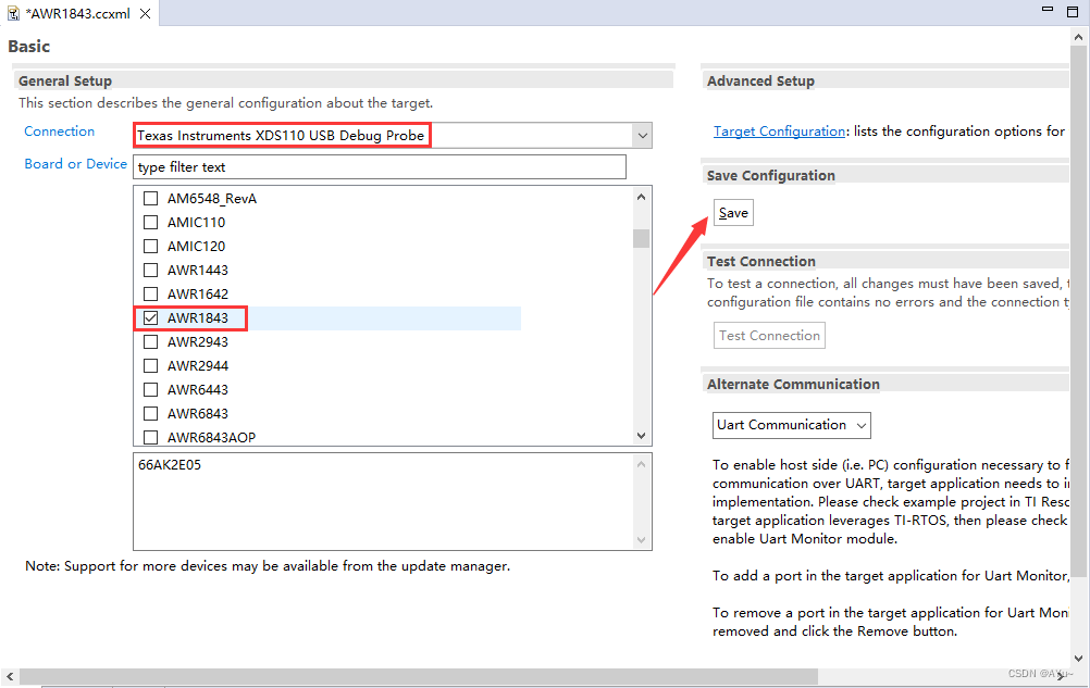 毫米波雷达AWR1843 CCS调试_awr1843boost配套软件-CSDN博客