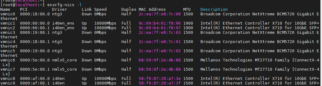 ESXI主机常用命令_esxi查看网卡命令-CSDN博客