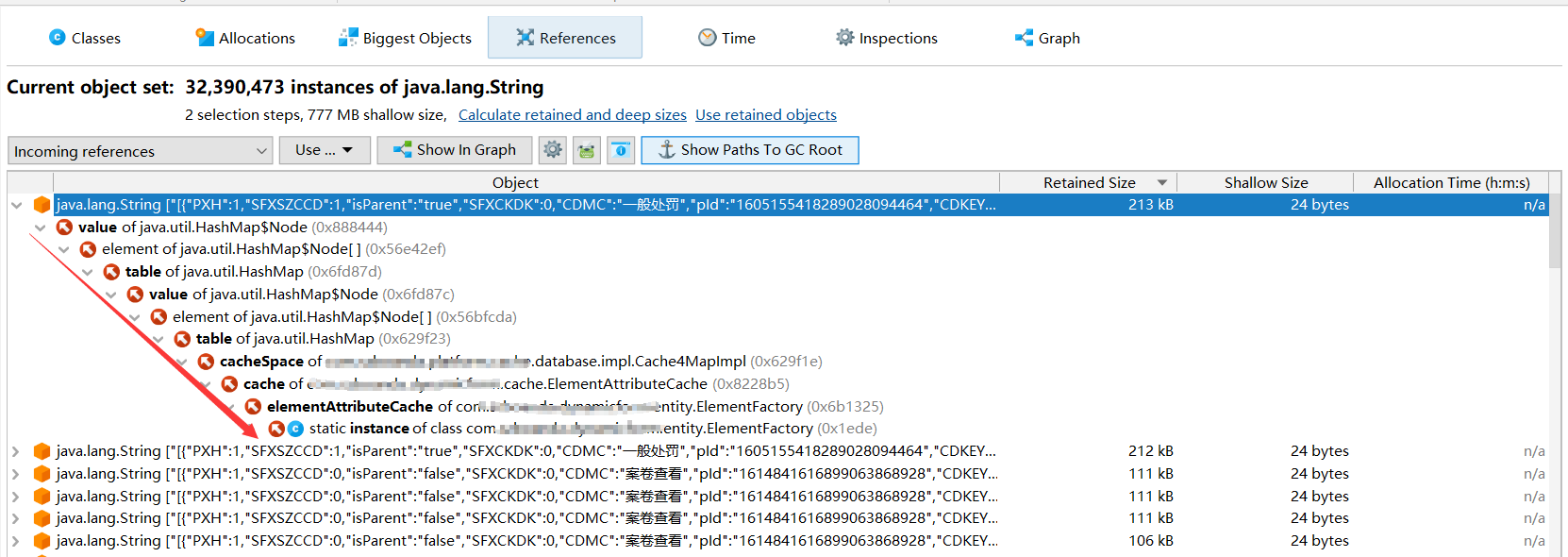 JProfilter使用记录_jprofiler 查看大对象详细-CSDN博客