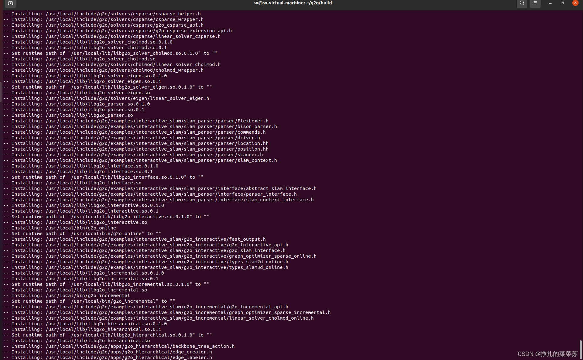 win11+ubuntu20中的SLAM环境安装（补充篇）_win11 dbow3安装-CSDN博客