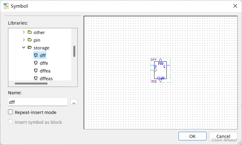 Quartus中D触发器入门_quartus dff-CSDN博客