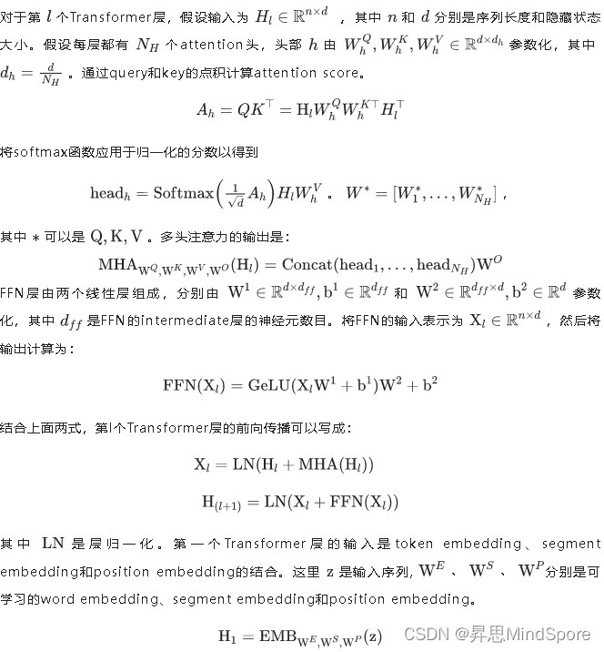 让BERT瘦下来 MindSpore量化训练极低比特语言模型 TernaryBERT_bert量化感知训练-CSDN博客