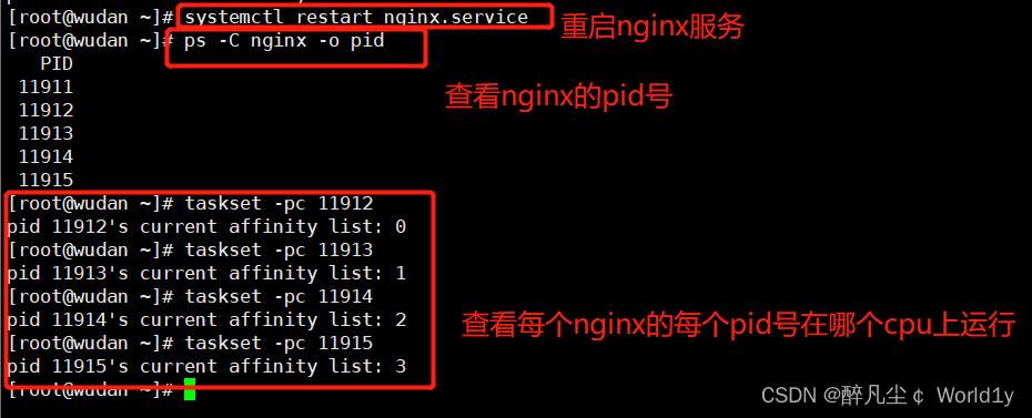 Taskset 查询或设置进程绑定cpu(亲和性)taskset F Csdn博客