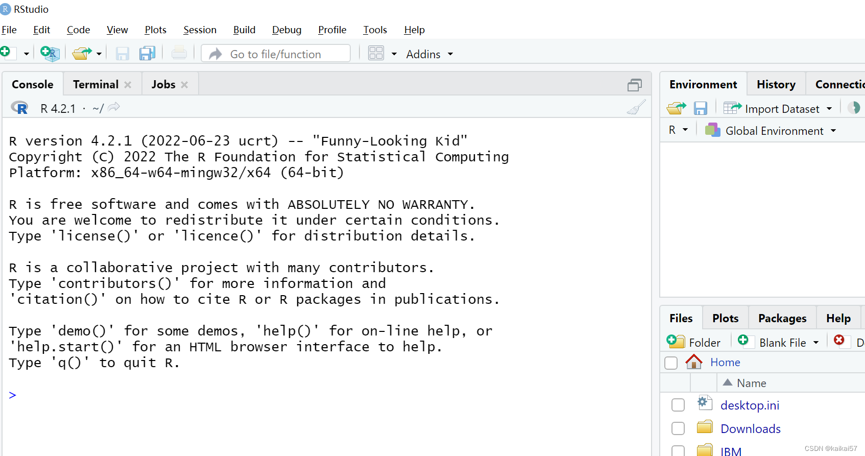一起学习R语言吧——R语言+RStudio_r4.2.1-CSDN博客