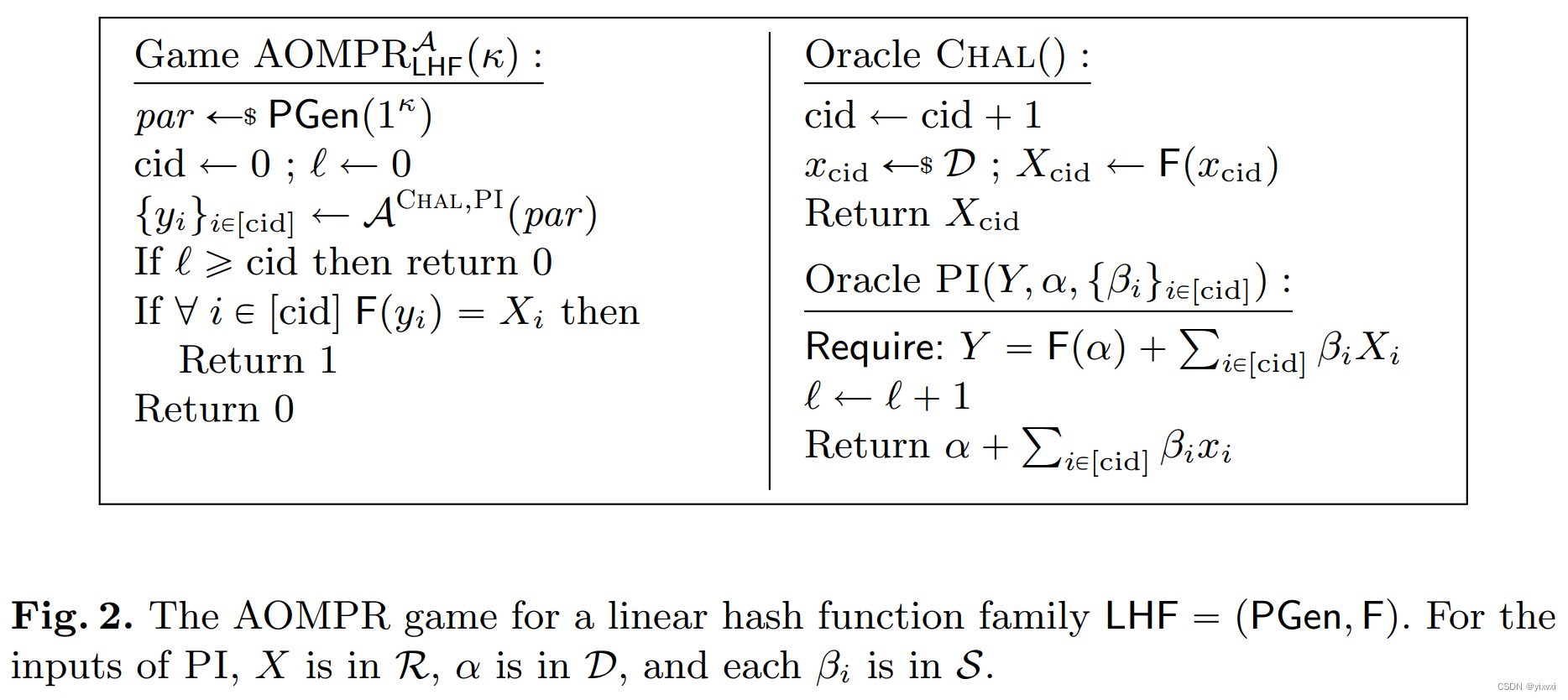 论文笔记：（续）AOMPR的代数基础-CSDN博客