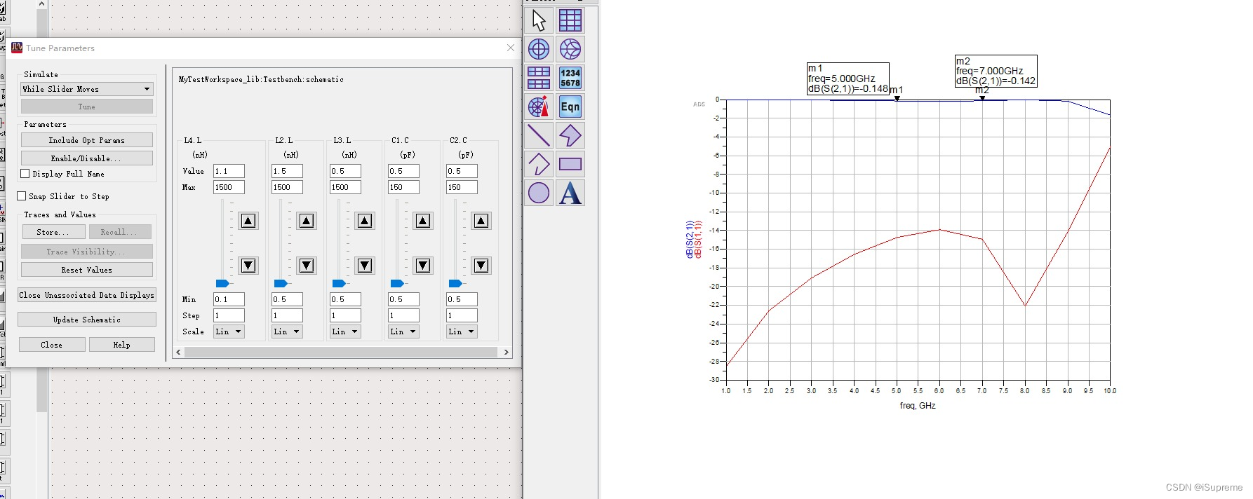 ADS2017之S参数仿真_ads仿真s参数_iSupreme的博客-CSDN博客