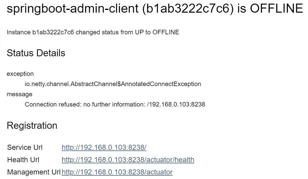 SpringBoot整合Spring Boot Admin实现服务监控_集成springbootadmin 监控服务-CSDN博客