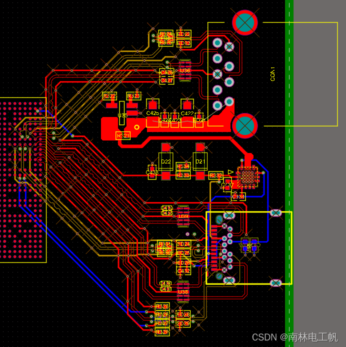 PCB设计笔记(一)——USB布局布线设计_usb走线_南林电工帆的博客-CSDN博客