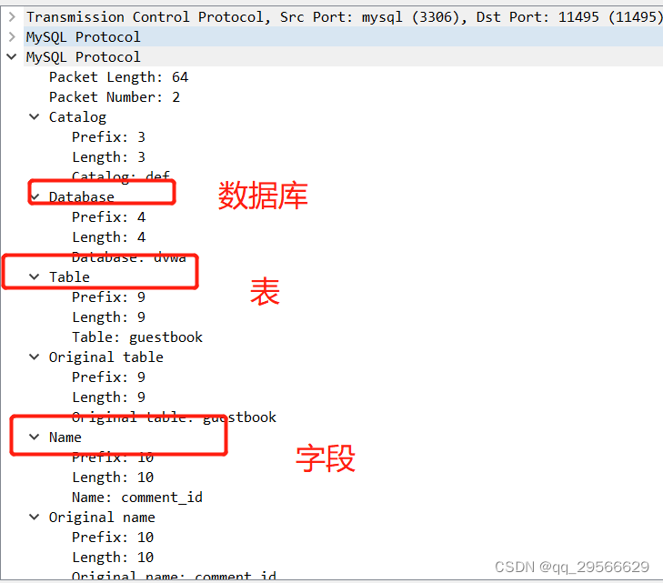 Wieshark抓包mysql协议简单分析wireshark Mysql抓包分析 Csdn博客