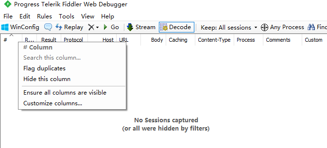 fiddler如何添加RequestMethod列_fiddler 中request method在哪-CSDN博客