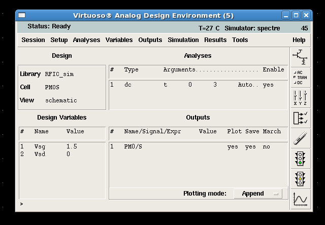 NMOS和PMOS的DCIV仿真-CSDN博客