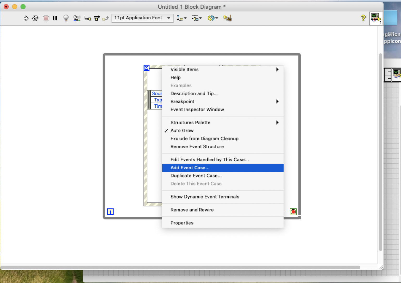 Mac电脑-Labview入门程序，点击按钮label显示文字_labview 2018 mac-CSDN博客