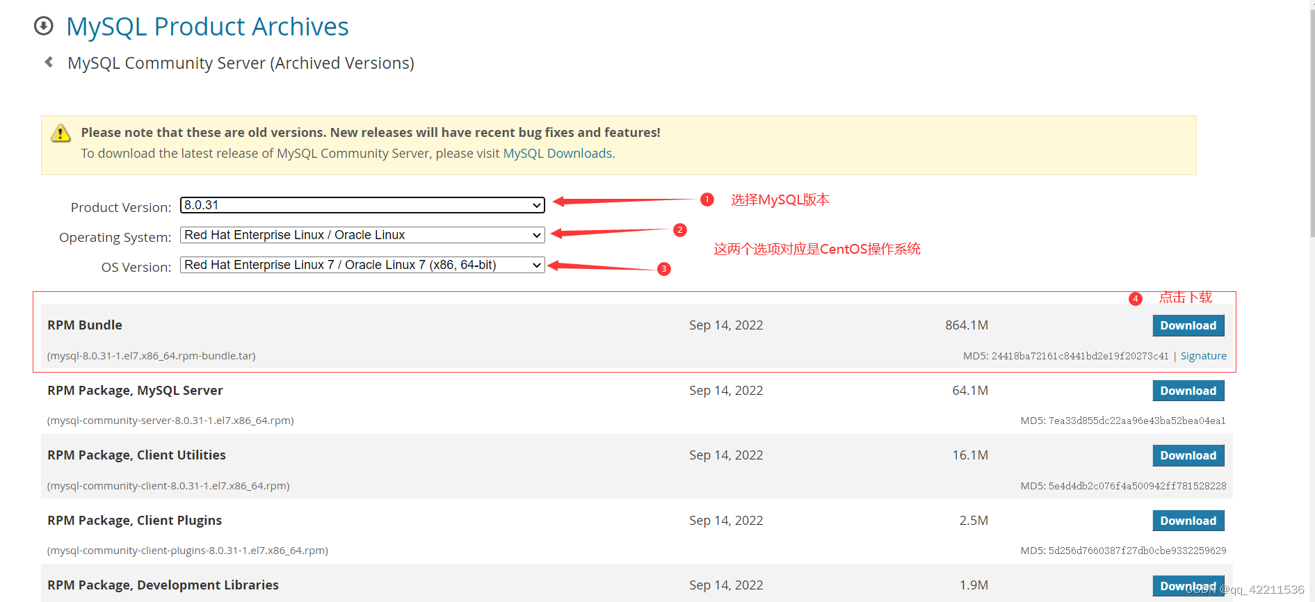 Liunx安装mysql Csdn博客