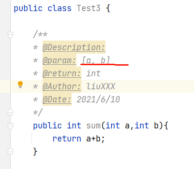 IntelliJ IDEA中设置自动生成Java类注释、方法注释（以及处理param数组问题）_idea方法注释param-CSDN博客