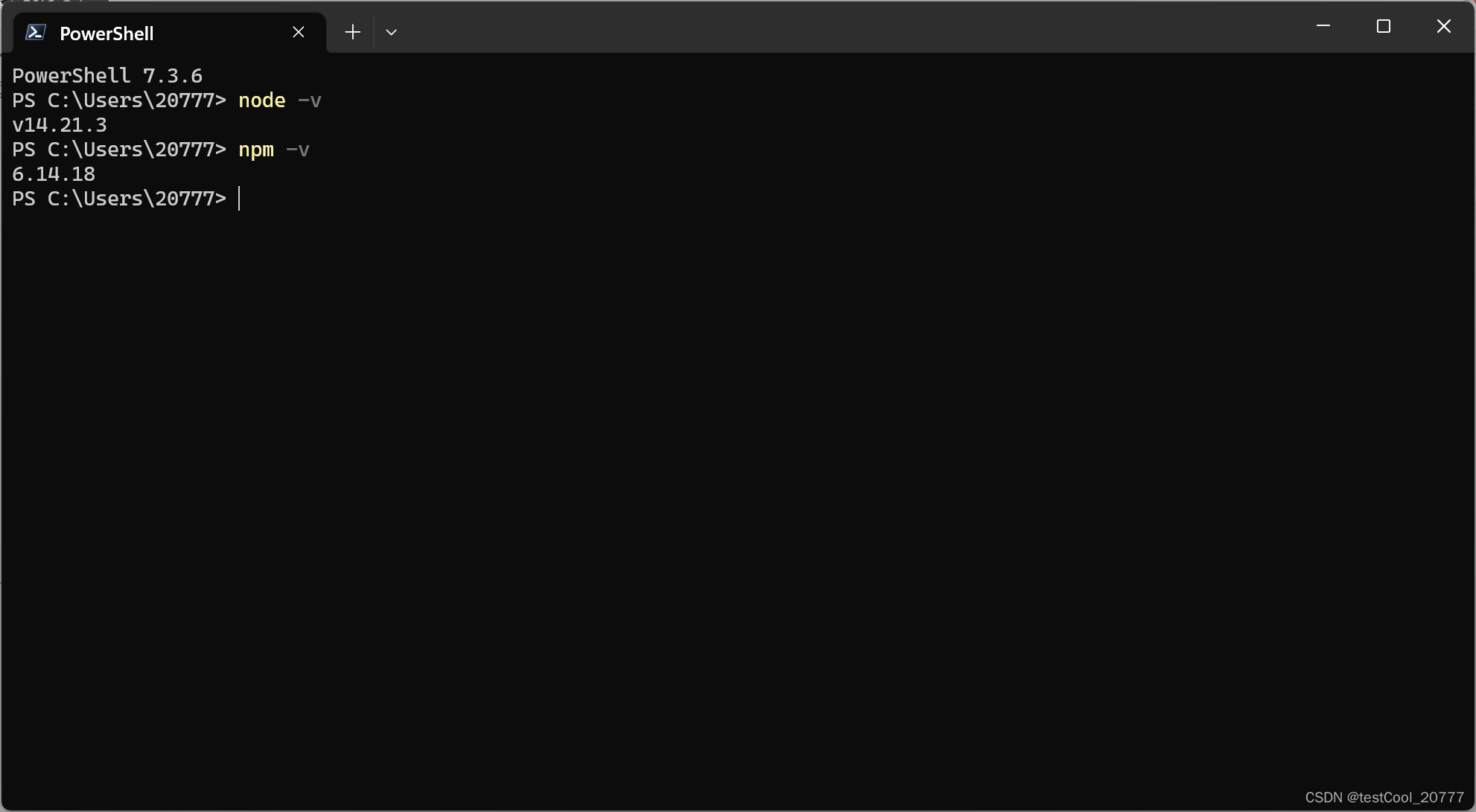 在win10/11下Node.js安装配置教程-以V14.21.3为例_node 14.21.3-CSDN博客