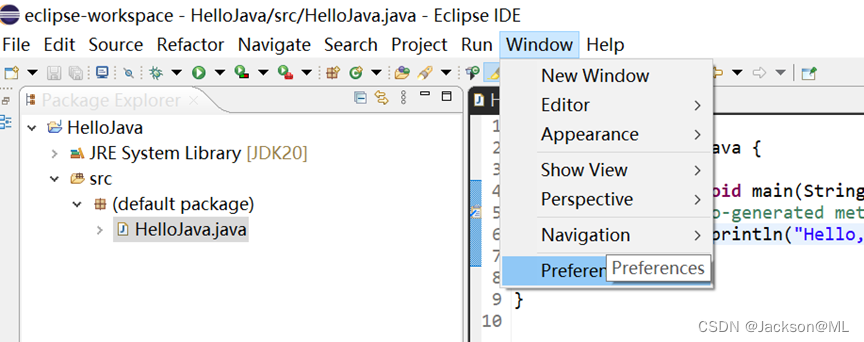 用Eclipse开发Java应用程序_用eclipse写java程序步骤-CSDN博客