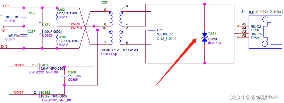 常用EMC元器件简介——防护器件_tisp和gdt的区别-CSDN博客