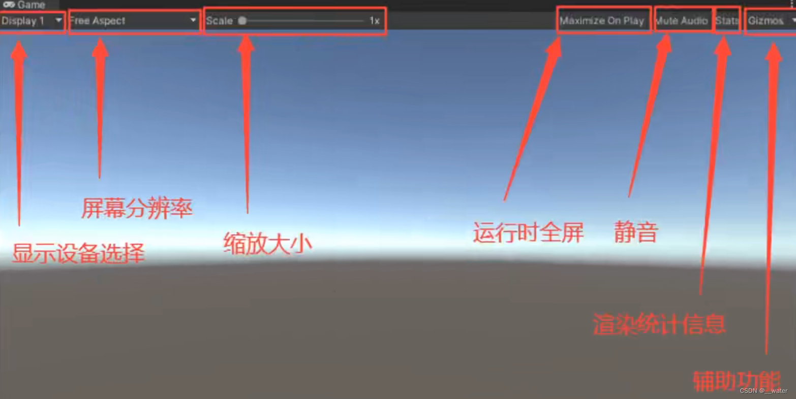 【入门-03-教程】Unity3D_unitygame窗口全屏-CSDN博客