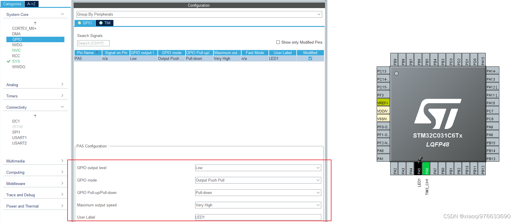 STM32C031试用-gpio模拟时序驱动ws2812（LL库）_ws2812 c语言库-CSDN博客