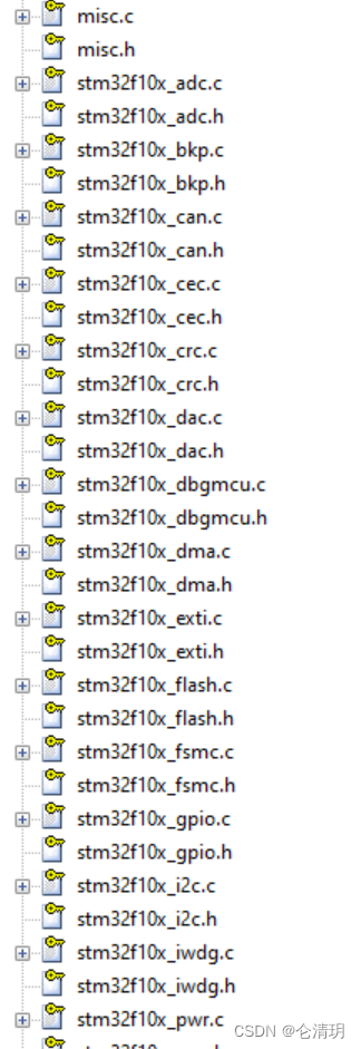 学习笔记 Stm32基于库函数开发的工程架构 Stm32 库函数开发 开源工程 Csdn博客