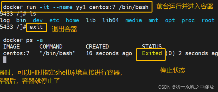 Docker的容器管理操作_docker容器管理-CSDN博客