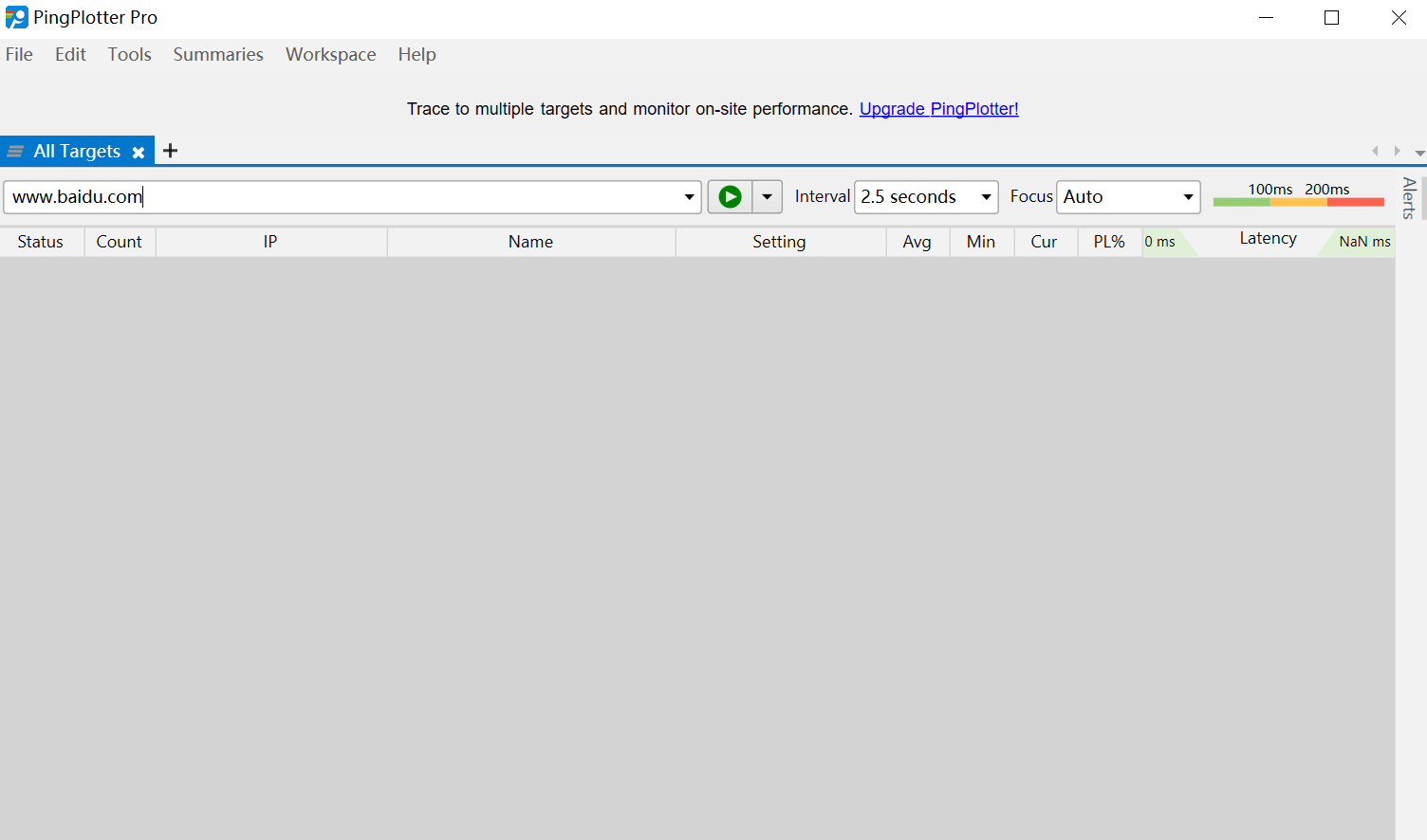 安装及使用PingPlotter-CSDN博客