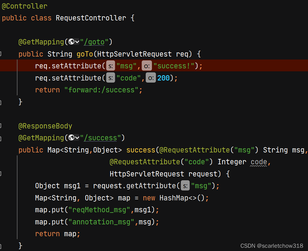 【springboot】√servlet Api参数解析（一）及model、map类型源码分析（二）及自定义参数（三）springboot