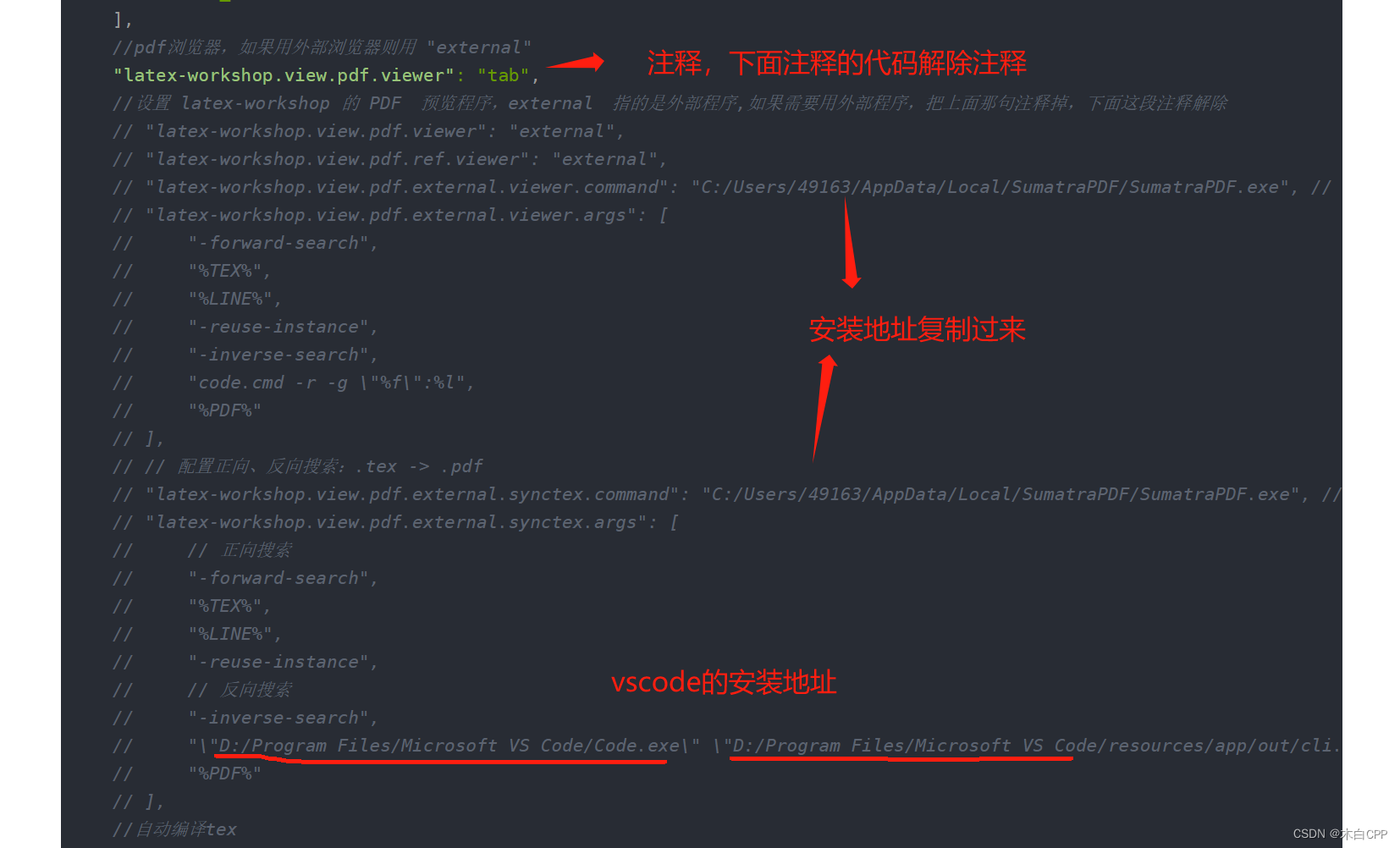 在vscode中使用latex(grammarly语法检测,chatgpt翻译,sumatra Pdf 轻量级pdf阅读器)vscode Latex插件 Csdn博客