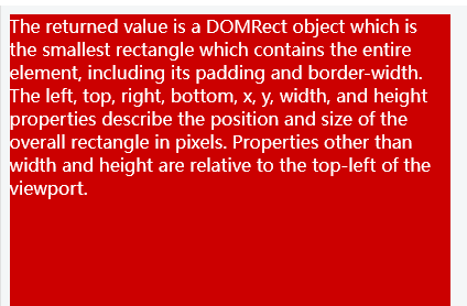记录getBoundingClientRect和getClientRects_js 中与getboundingclientrect() 类似的其他方法-CSDN博客