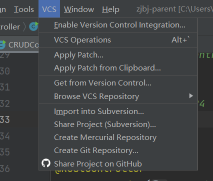 idea的VCS菜单更改git路径的问题_idea中vcs变成git-CSDN博客