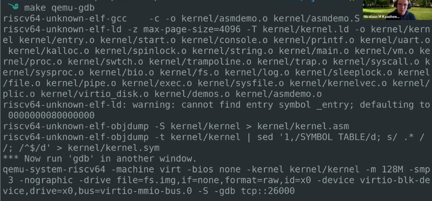 操作系统MIT6.S081：P4-＞RISC-V calling conventions and stack frames_riscv的stack frame的布局-CSDN博客
